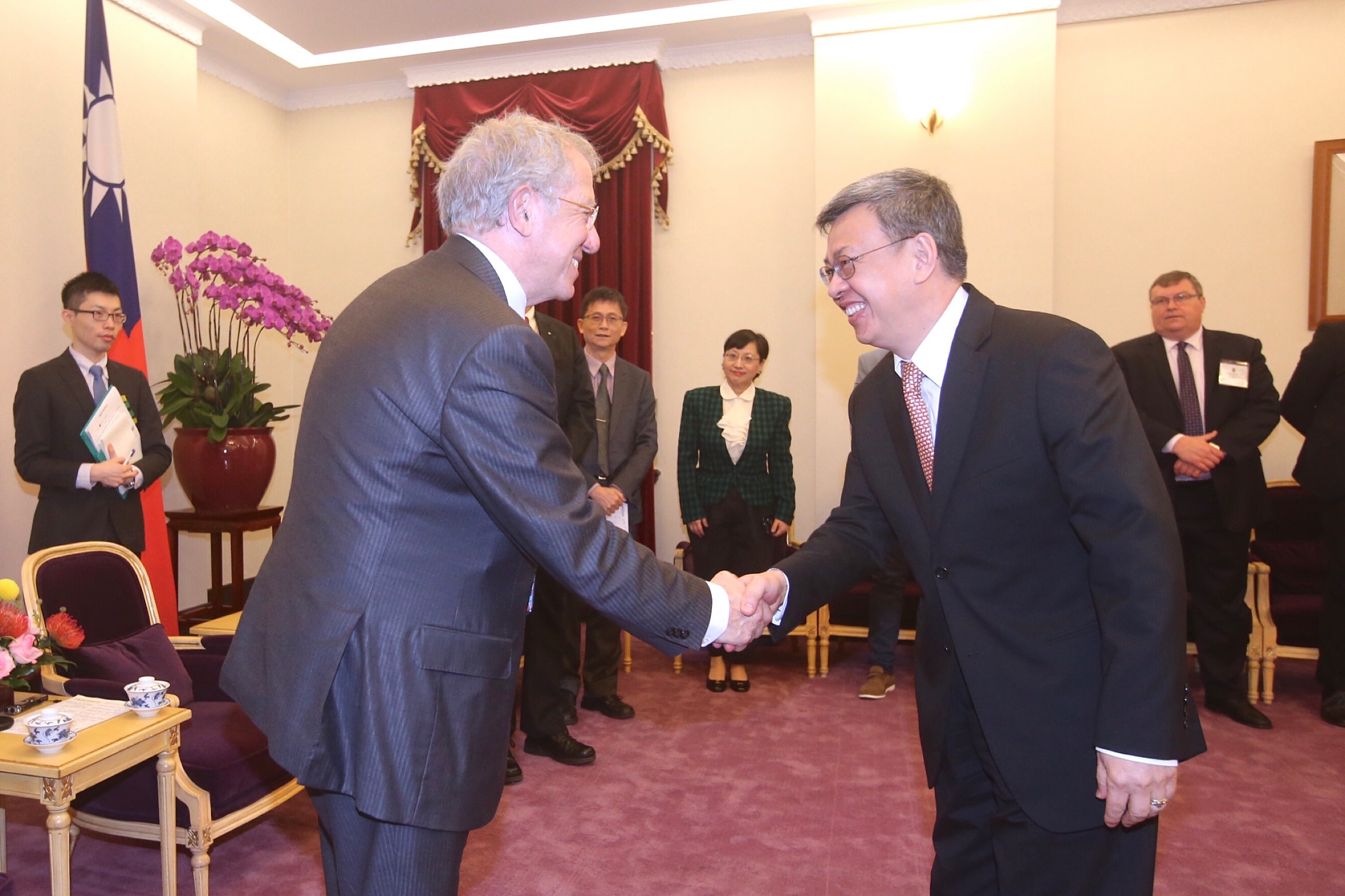 British delegation leader - Focus Taiwan