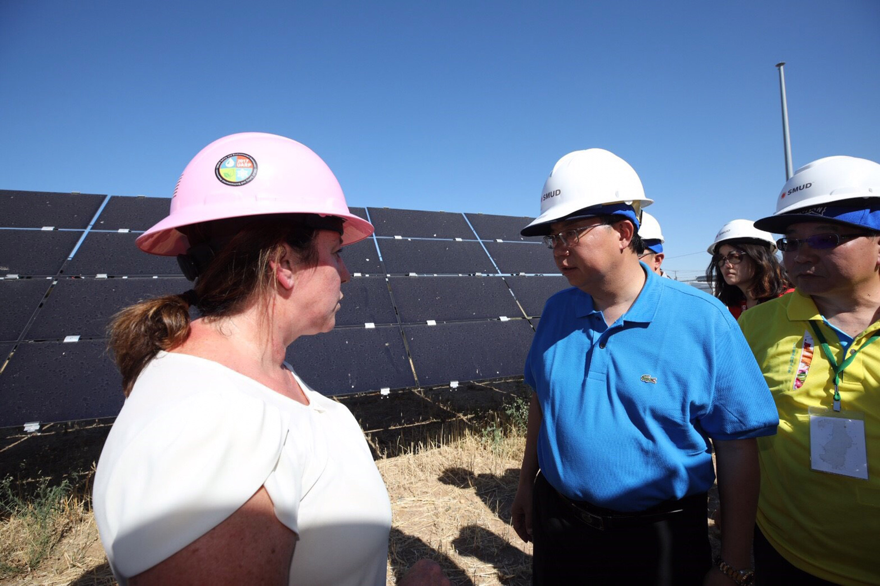 Solar power plant visit - Focus Taiwan
