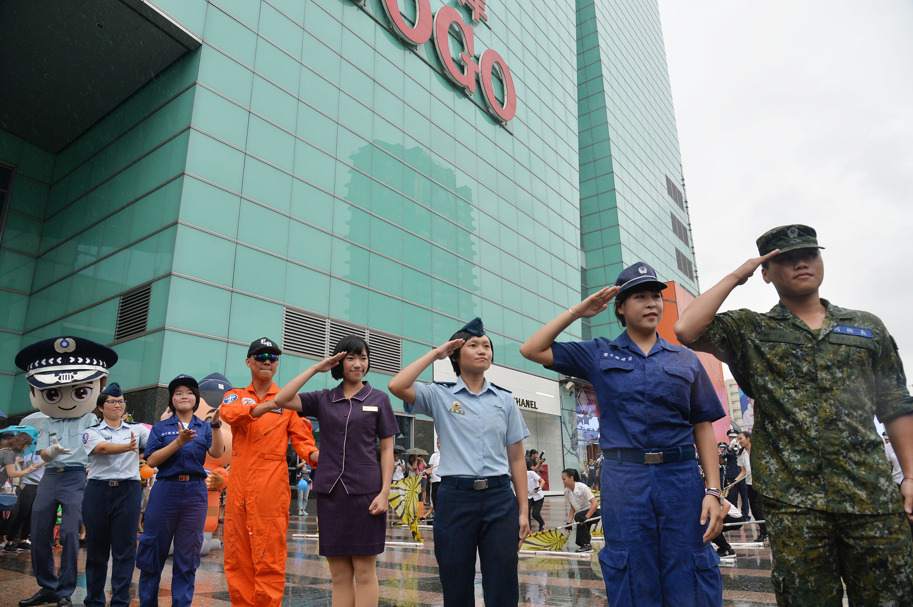 Flash mob performance - Focus Taiwan