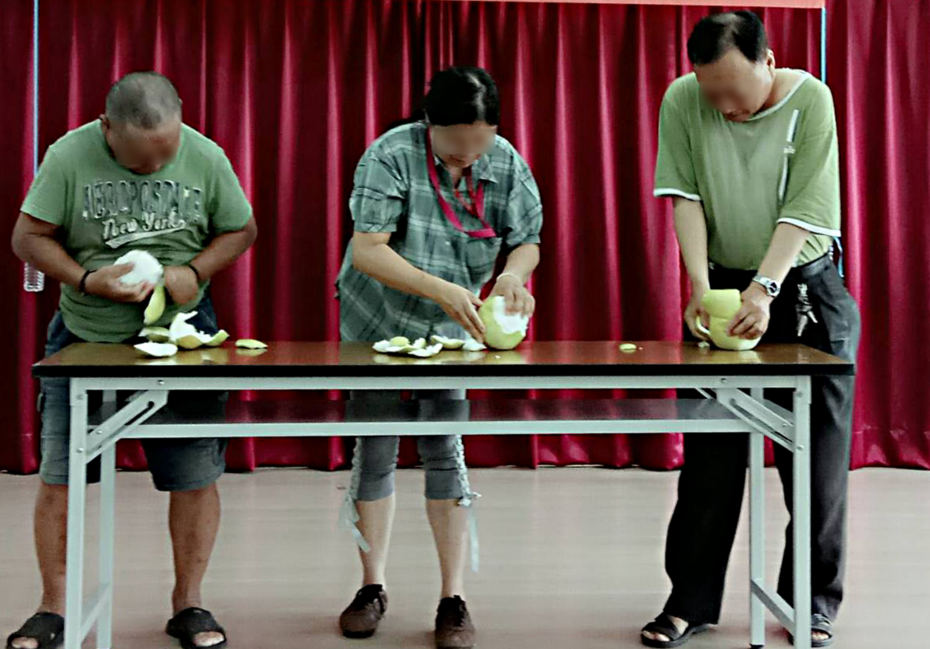 Pomelo peeling activity - Focus Taiwan