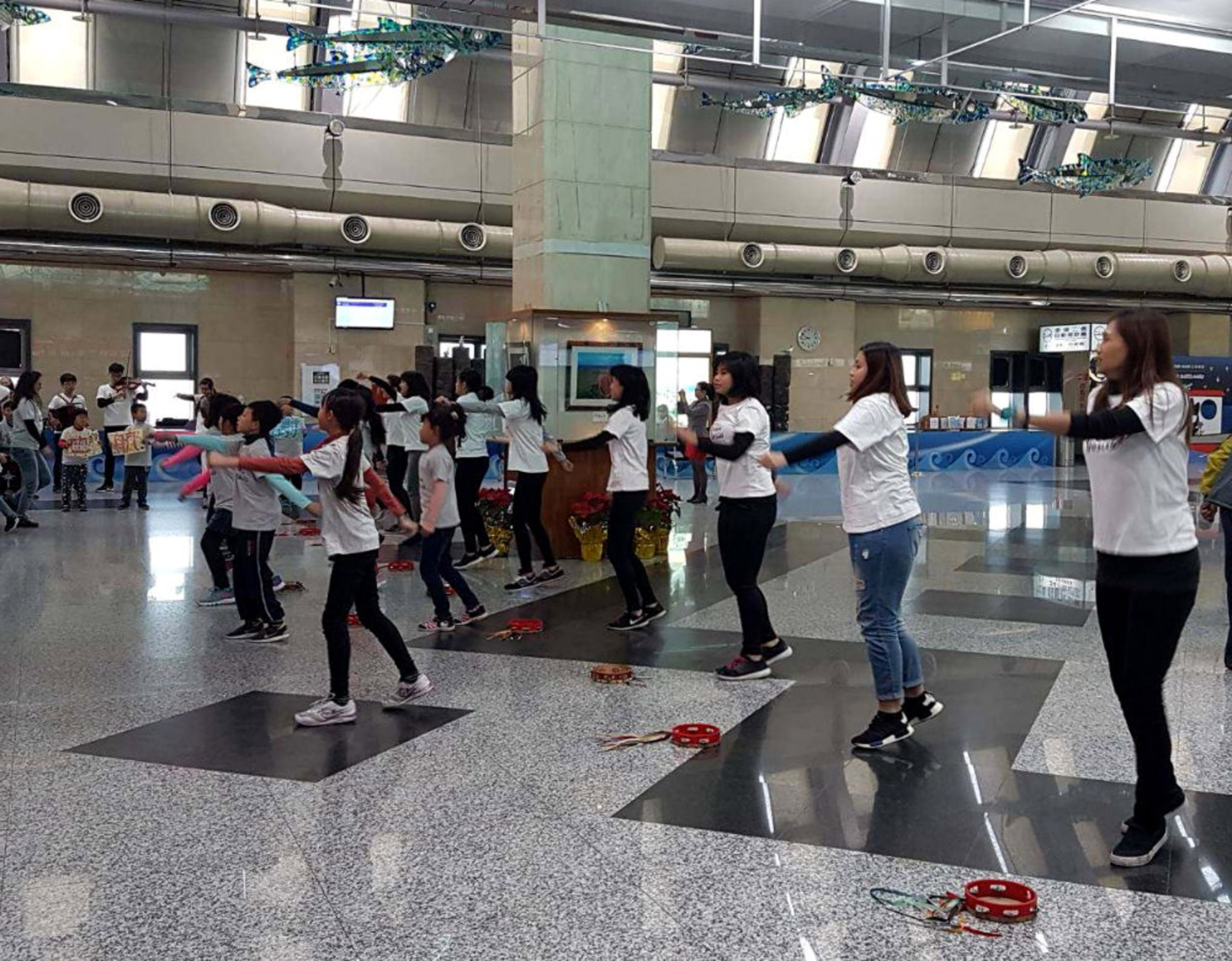 Flash mob performance - Focus Taiwan