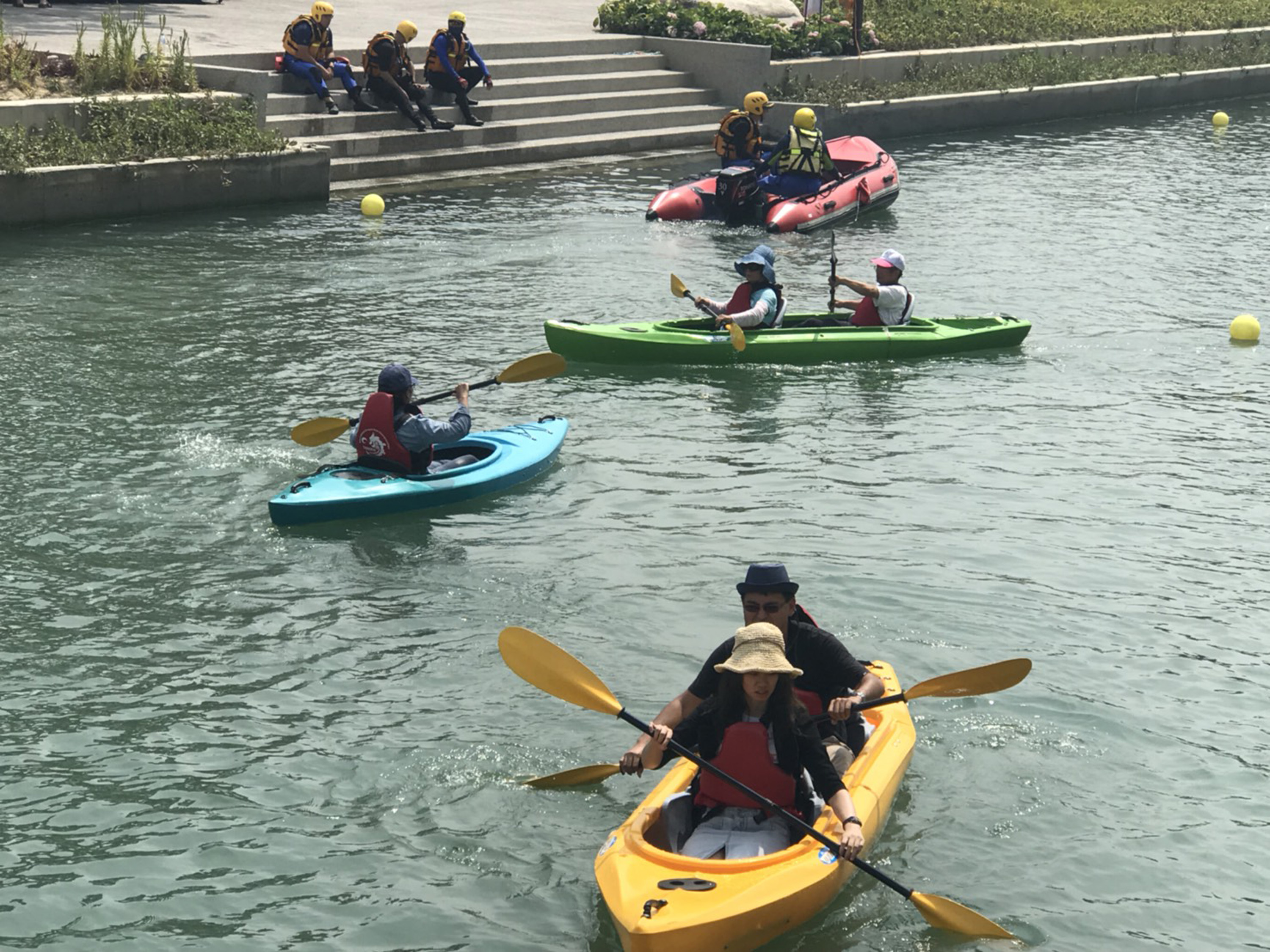 Canoe fun in Taichung - Focus Taiwan