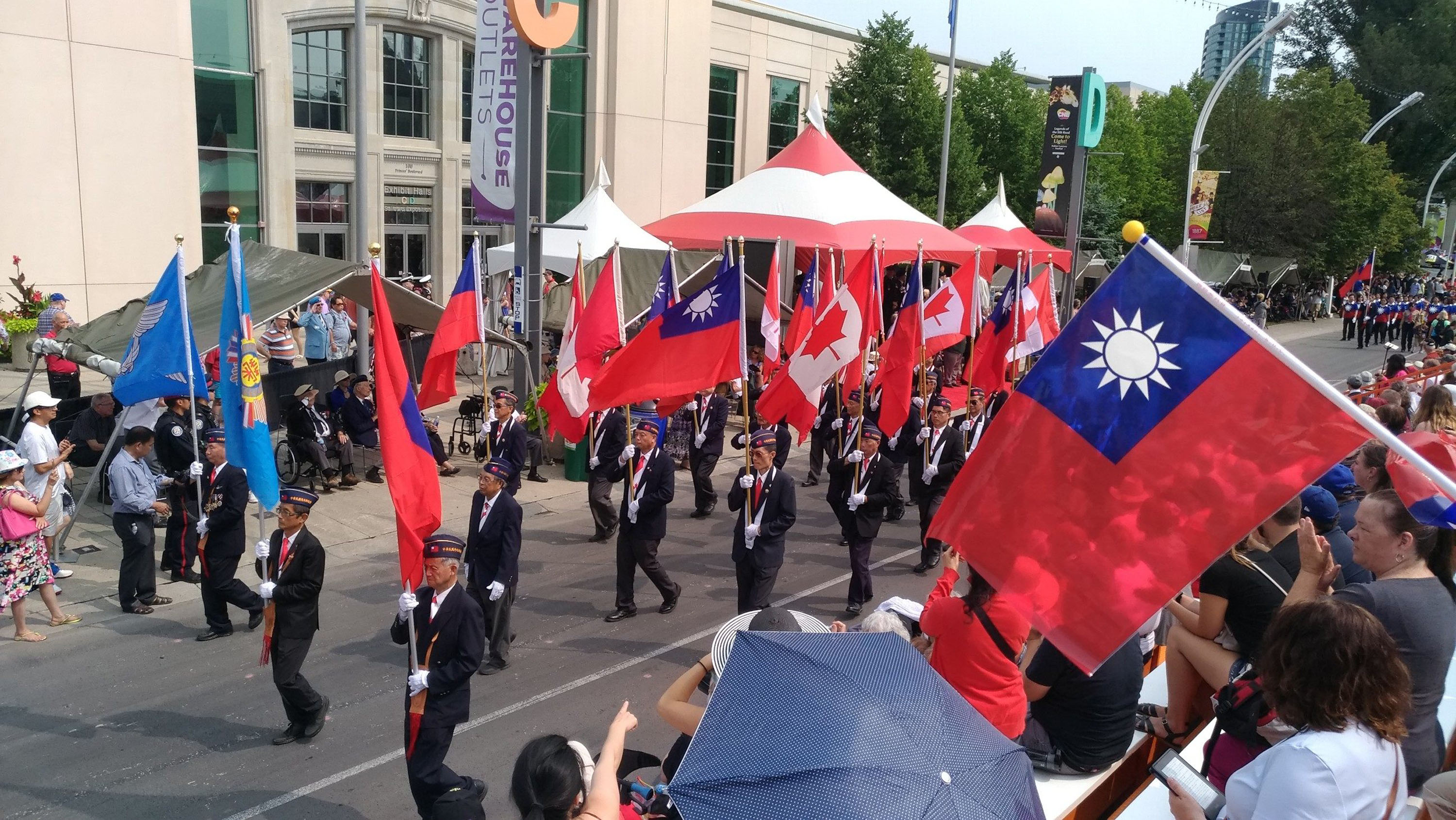 ROC flag in Canada - Focus Taiwan