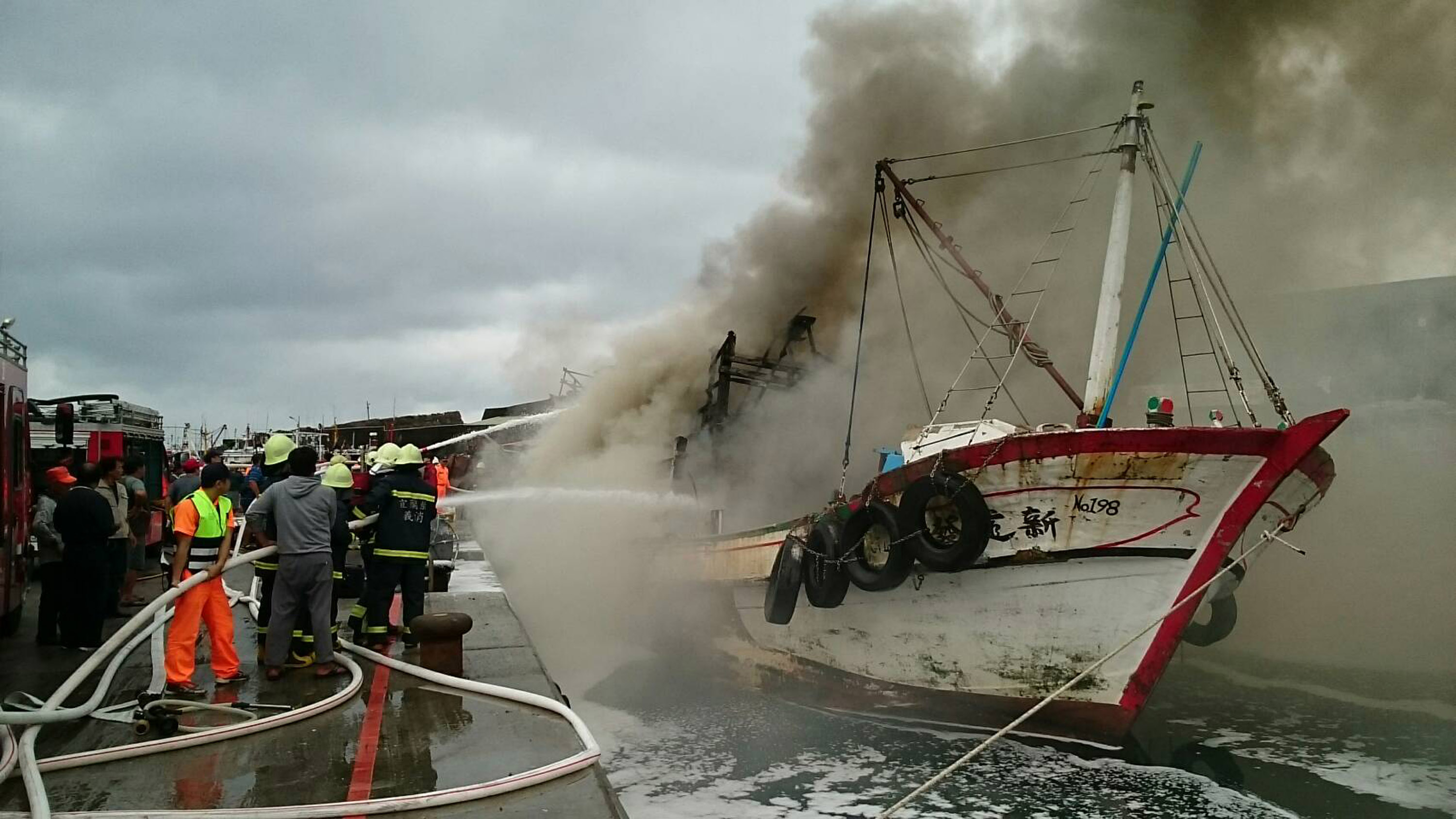 Fire on deck - Focus Taiwan