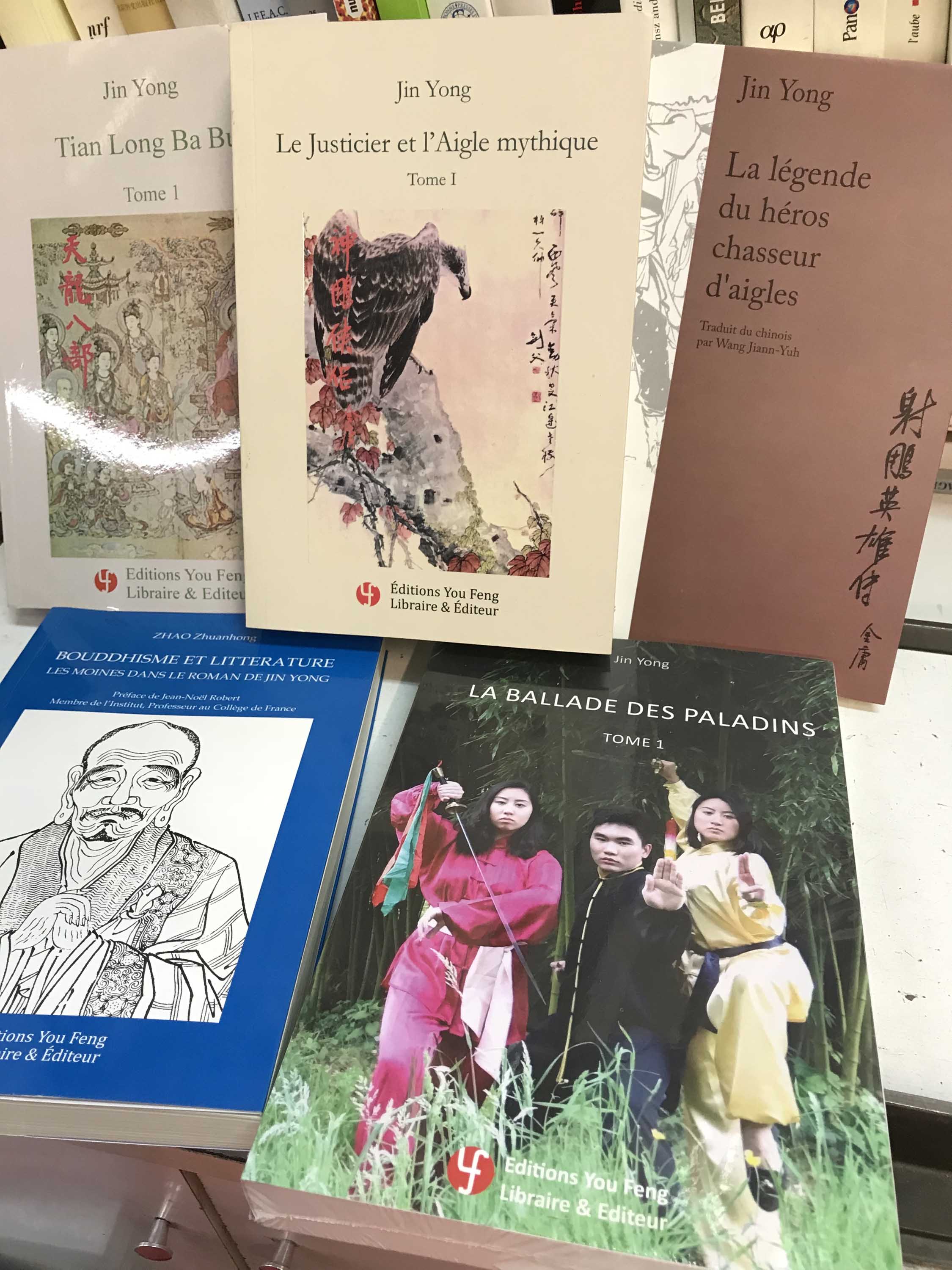 Jin Yong novels in French - Focus Taiwan