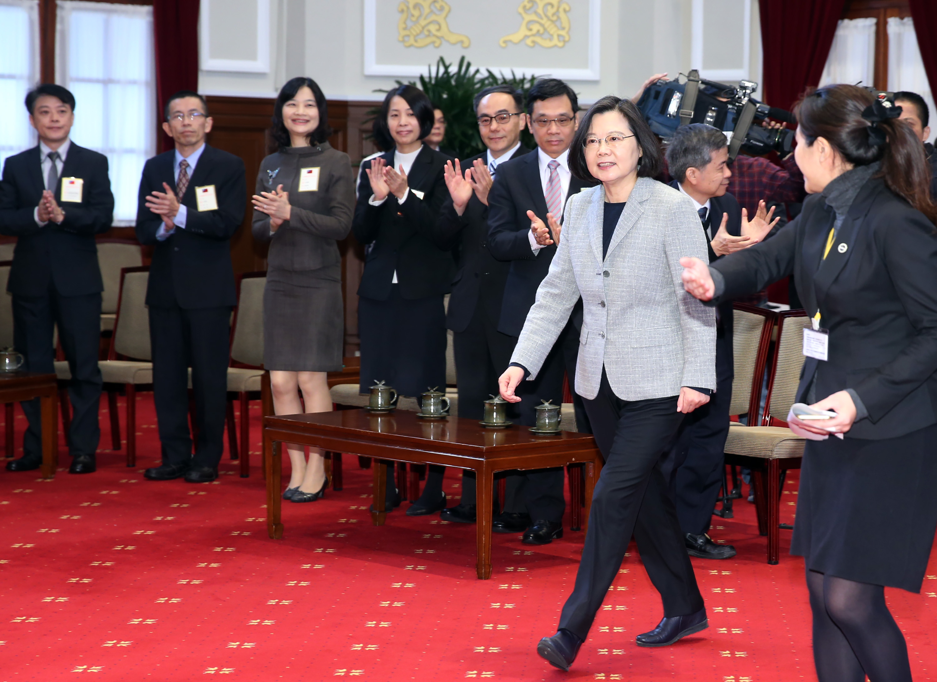 Presidential greeting - Focus Taiwan