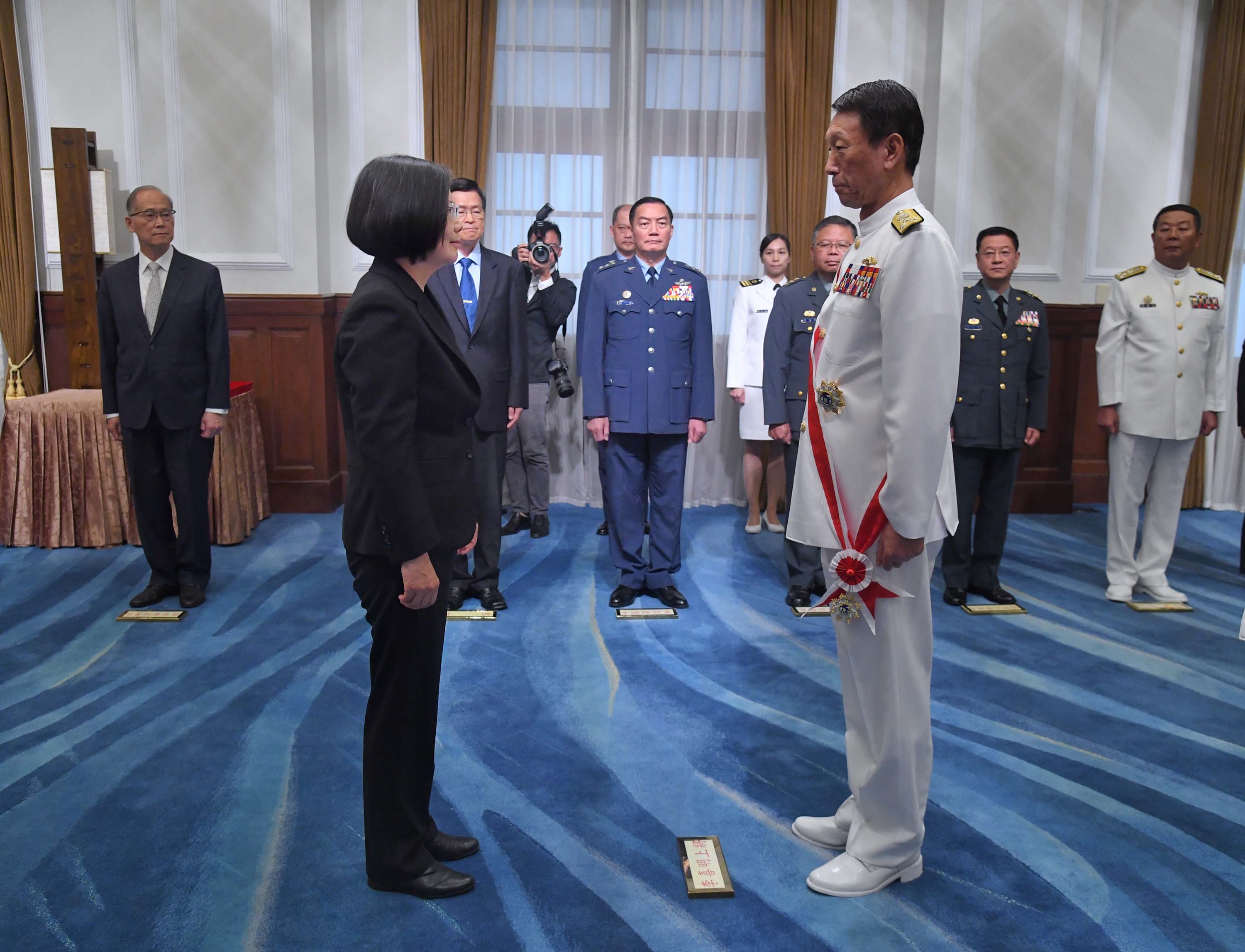 Retiring Chief of General Staff honored - Focus Taiwan
