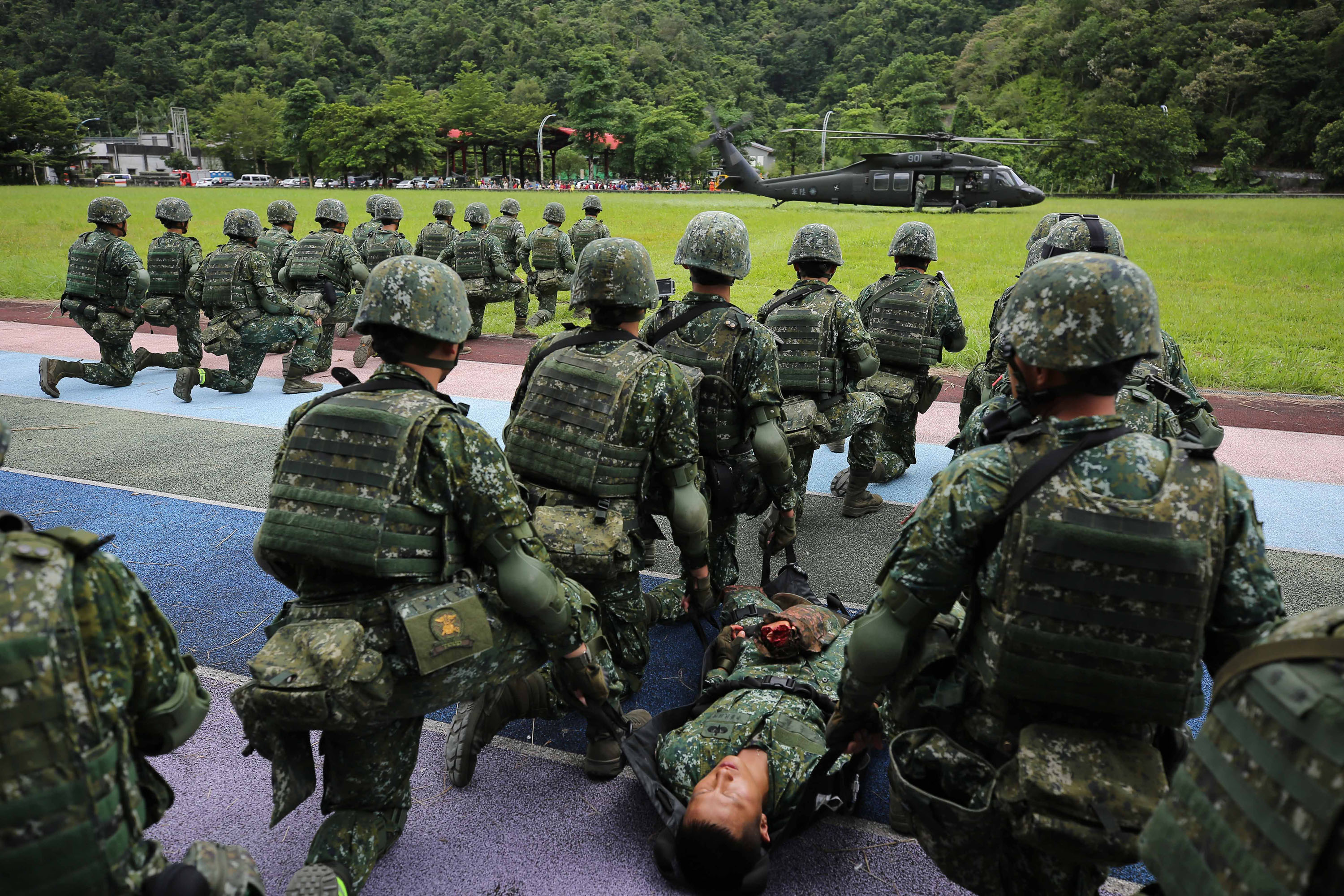 Special forces drill - Focus Taiwan