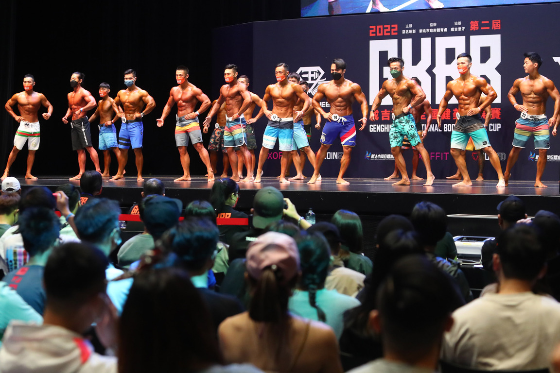 Bodybuilders compete - Focus Taiwan