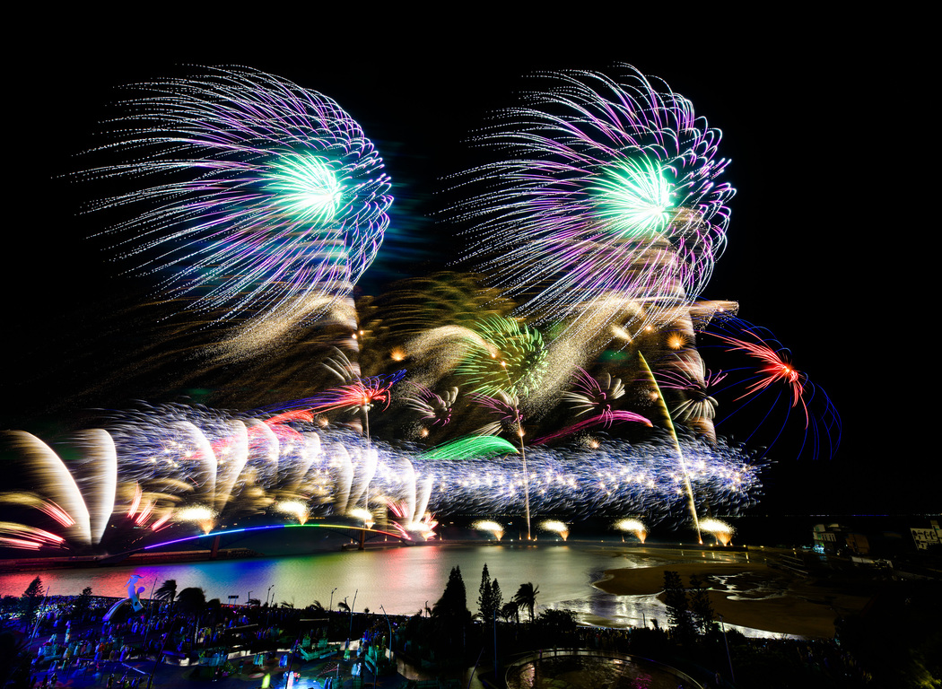 Fireworks in Penghu - Focus Taiwan