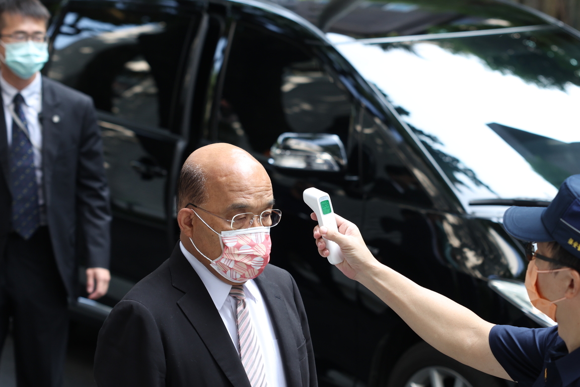 Premier checked - Focus Taiwan