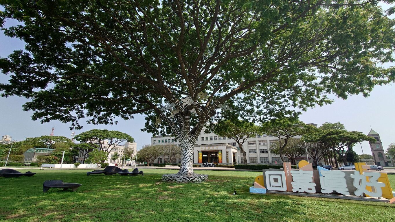 Tree decorated with aluminum - Focus Taiwan