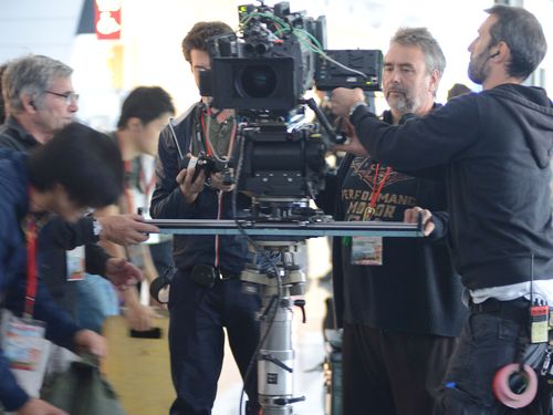French director Luc Besson shoots scenes at Taoyuan Airport - Focus Taiwan