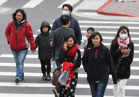 Poor air quality, cold front sweeping Taiwan - Focus Taiwan