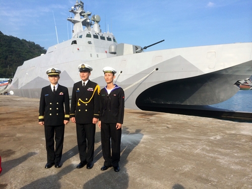 Navy takes delivery of new stealth missile corvette (update) - Focus Taiwan
