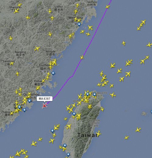 Taiwan detects flights using new Chinese controversial flight path ...