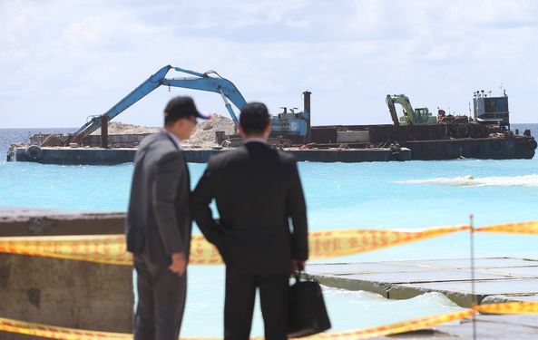 Construction on Taiping Island for humanitarian assistance: official ...