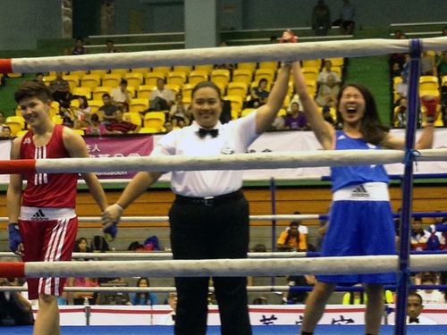 Taiwan snatches 2 gold medals in Taipei boxing tournament - Focus Taiwan