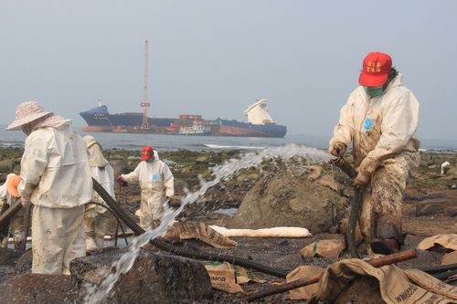 Sunken containers pose no risk to Taiwan coastline: officials - Focus ...