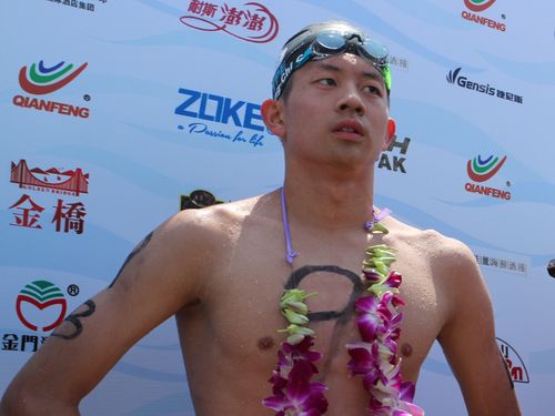 Taiwan brothers win Kinmen-Xiamen swim - Focus Taiwan