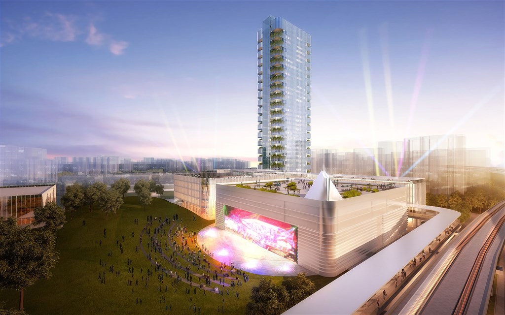 NT$24 billion media town in Linkou officially launched - Focus Taiwan