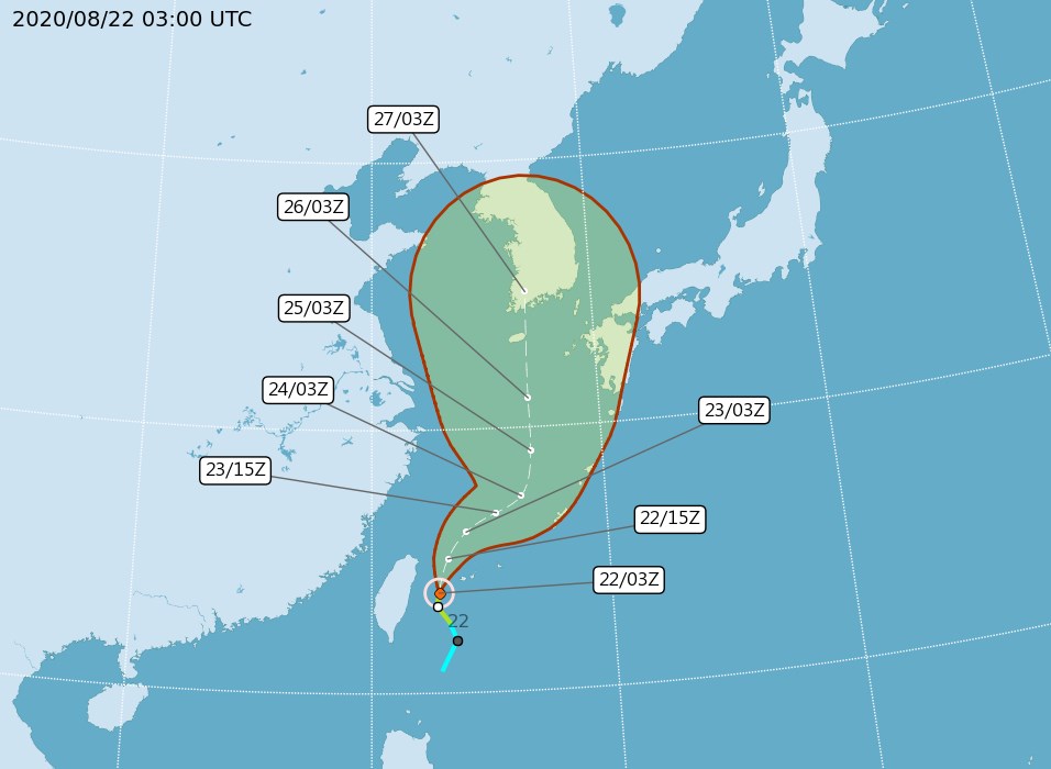Sea warning, heavy rain advisories issued for Tropical Storm Bavi ...