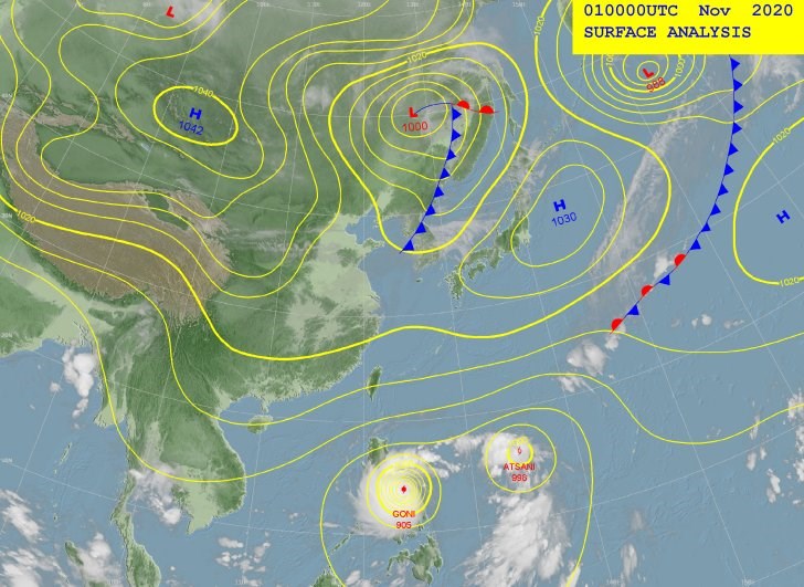 Tropical Storm Atsani's effect on Taiwan still unclear: CWB - Focus Taiwan