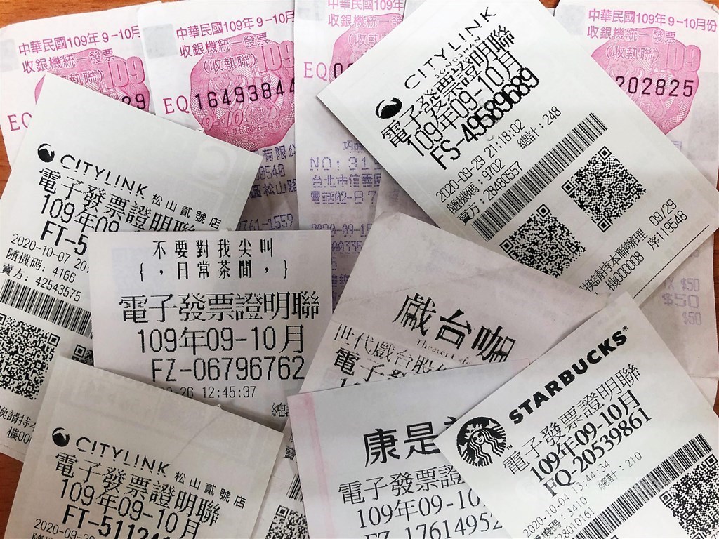 10 win NT$10 million in uniform invoice lottery - Focus Taiwan