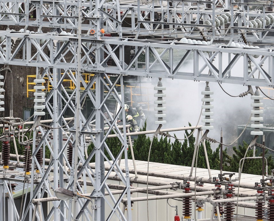 Power outages reported in Greater Taipei due to substation fire (update ...