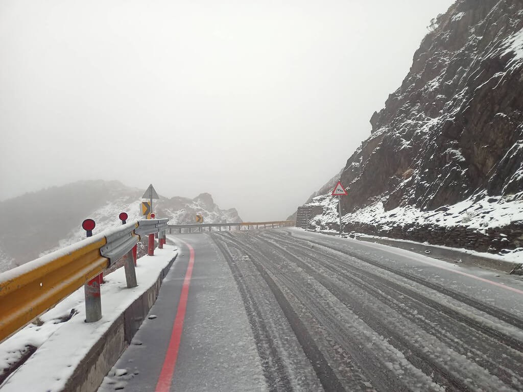 Snow transforms Jade Mountain into winter wonderland - Focus Taiwan