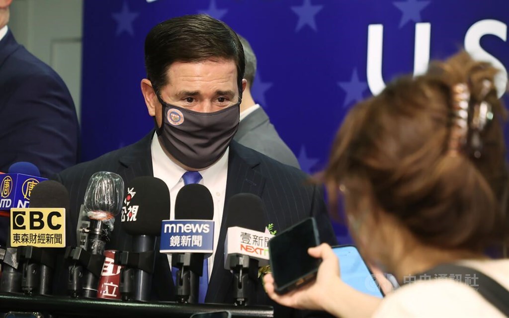 Arizona governor on 3-day visit to Taiwan: MOFA - Focus Taiwan