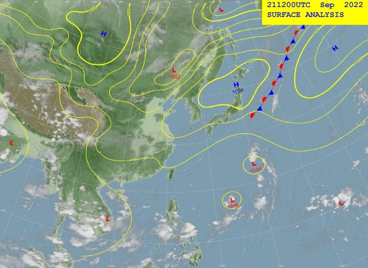 Cool weather forecast for northern Taiwan going into the weekend ...