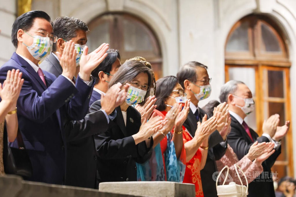 Tsai, Palau president attend National Day reception with overseas ...