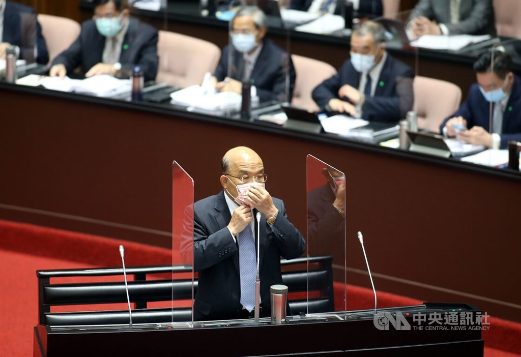 Premier tests positive for COVID-19 - Focus Taiwan