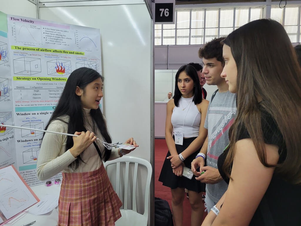 Taiwan teenager shines at Mostratec Sci-Tech fair in Brazil - Focus Taiwan