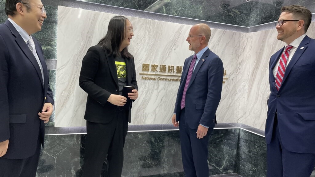 U.S. FCC official visits NCC, Digital Affairs Ministry - Focus Taiwan