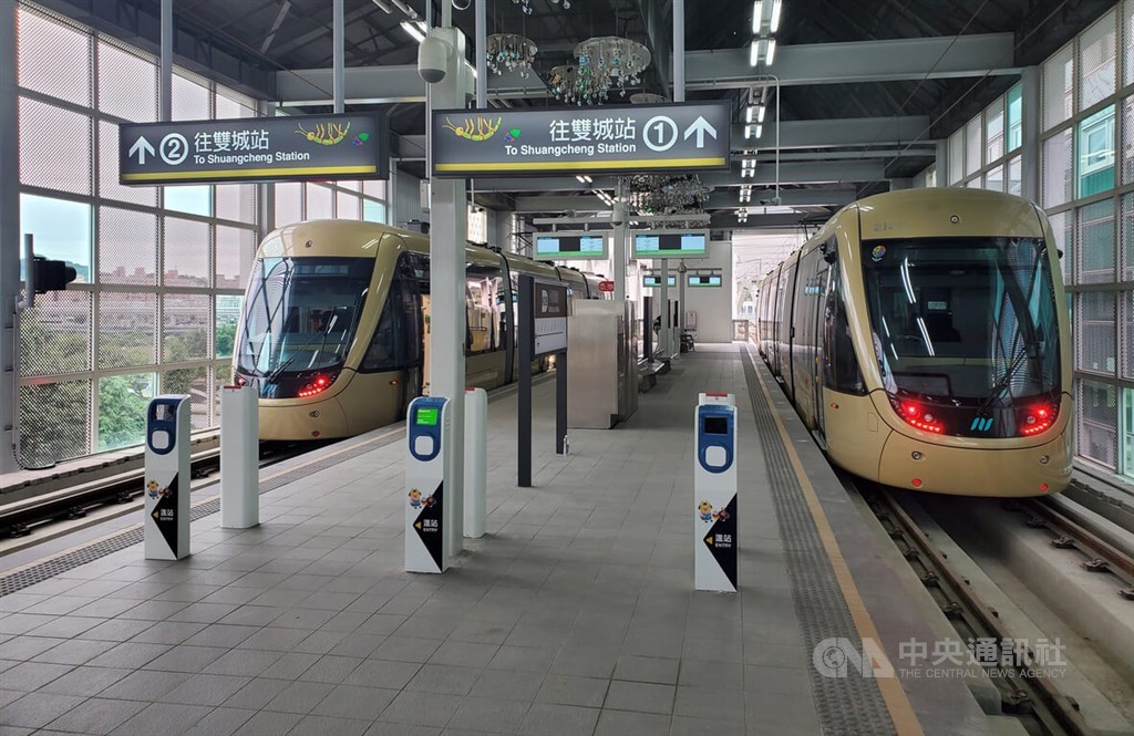 Ankeng LRT to use same fare structure as Danhai counterpart - Focus Taiwan