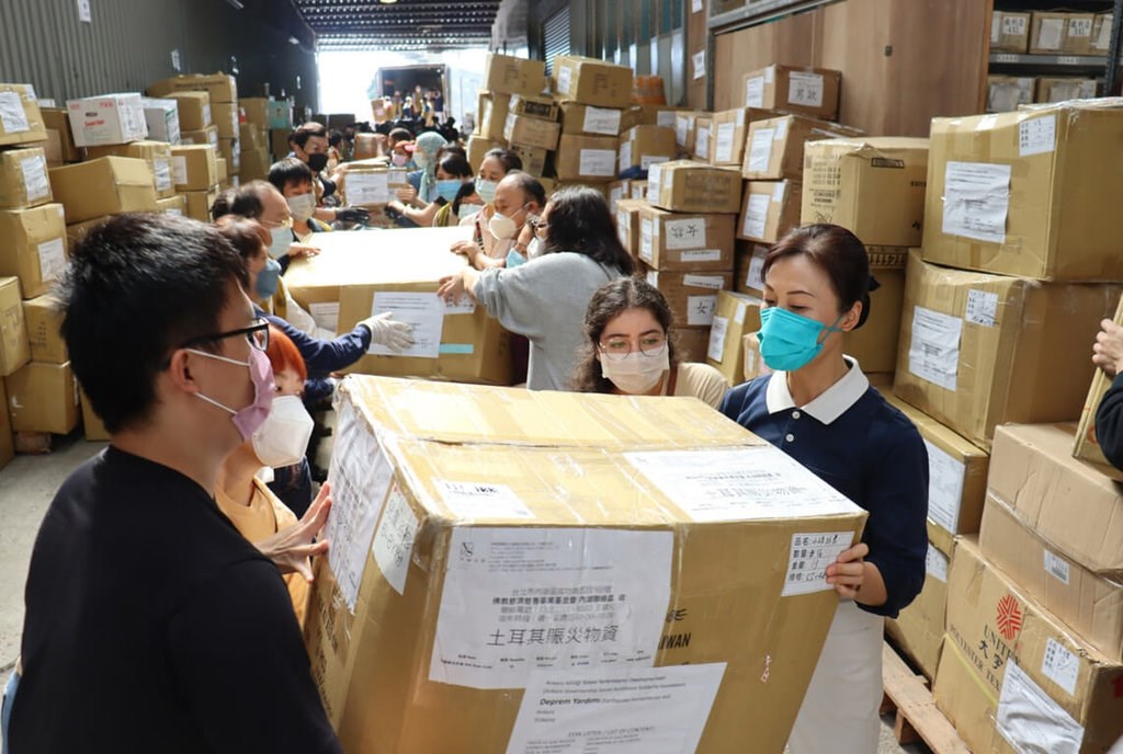 First batch of Taiwan quake donations arrives in Turkey on Sunday ...