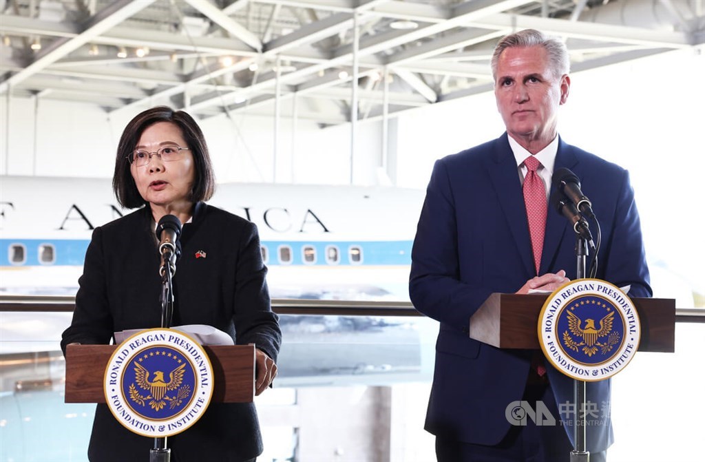 Tsai-McCarthy meet reflects bipartisan support for Taiwan: Analysts ...