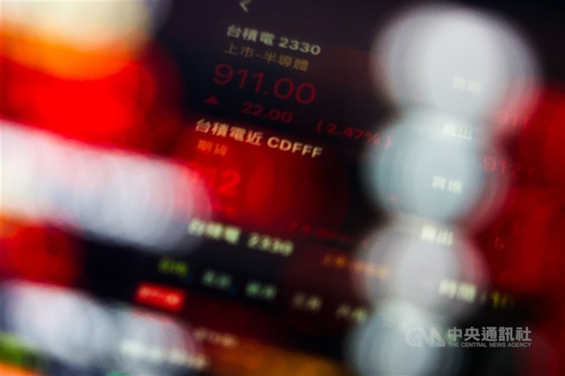 Taiwan shares surge as TSMC ends above NT$1,000 mark - Focus Taiwan