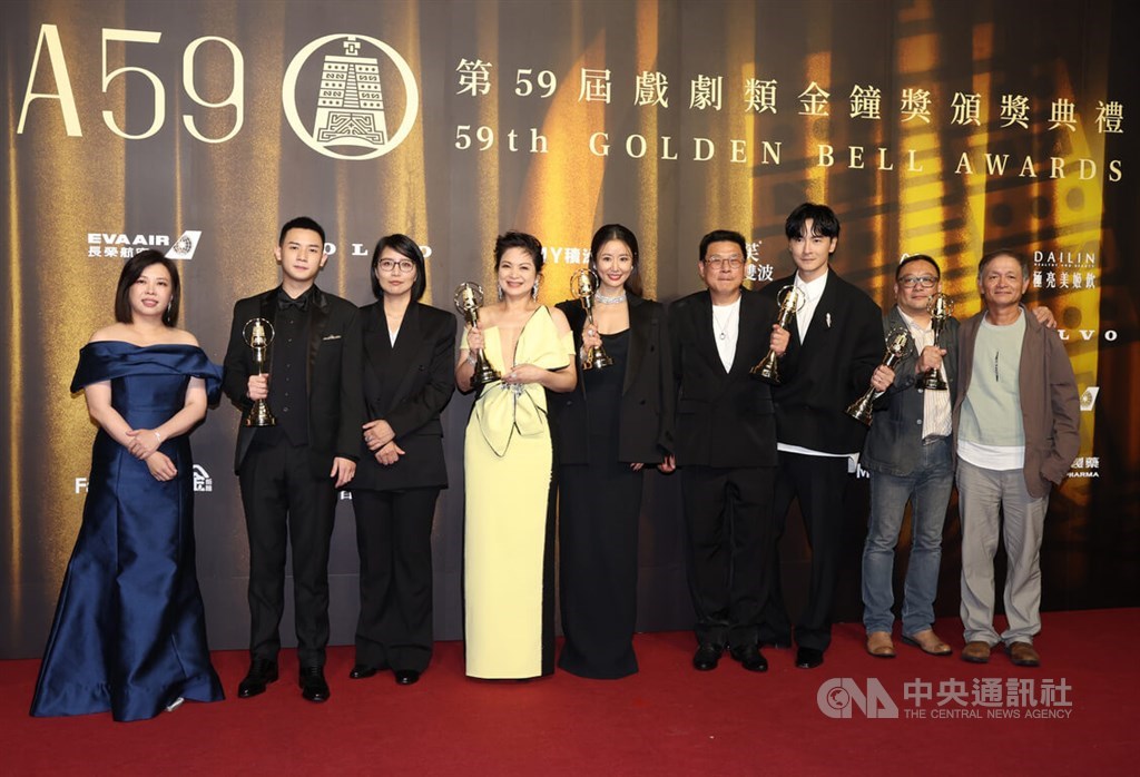 2 TV dramas biggest winners at Golden Bell Awards - Focus Taiwan