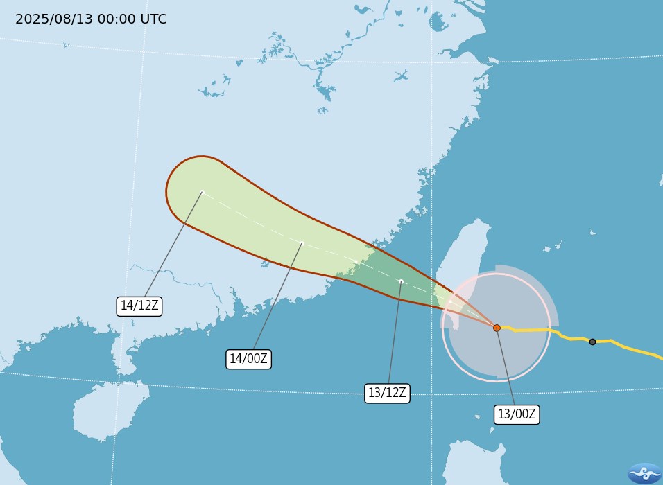 Typhoon Podul forecast to make landfall around Wednesday noon - Focus ...
