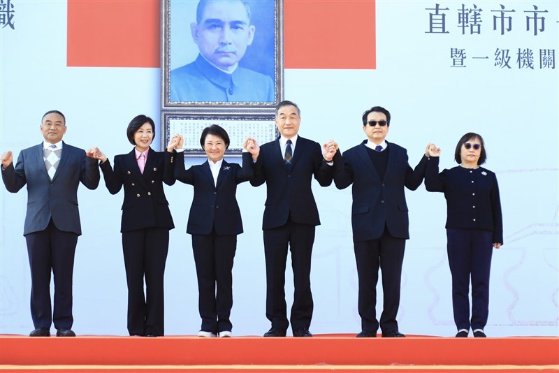 Inauguration day: Taiwan's newly-elected mayors, county magistrates ...