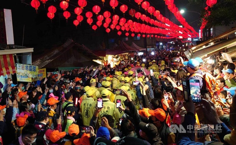 Baishatun Mazu Pilgrimage kicks off with over 110,000 followers ...