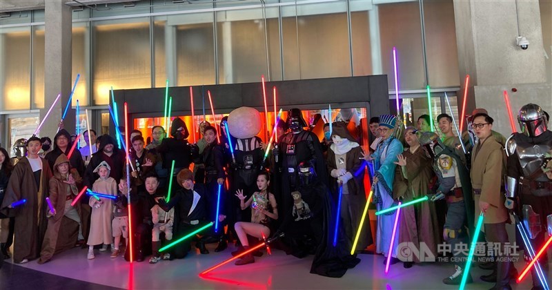 Cosplayers celebrate 'Star Wars' Day in Taipei - Focus Taiwan