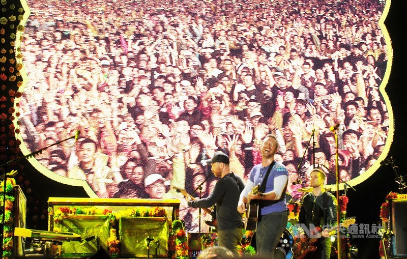 Coldplay to hold concert in Kaohsiung Nov. 11 - Focus Taiwan
