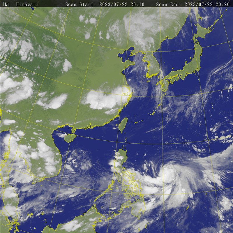 Tropical Storm Doksuri could make landfall in Taiwan: CWB - Focus Taiwan
