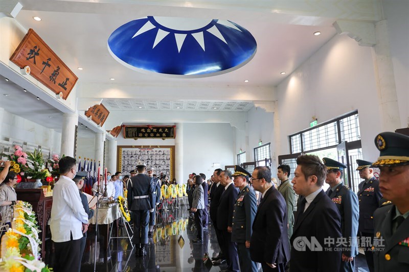 President Tsai leads final memorial to 1958 Kinmen artillery ...