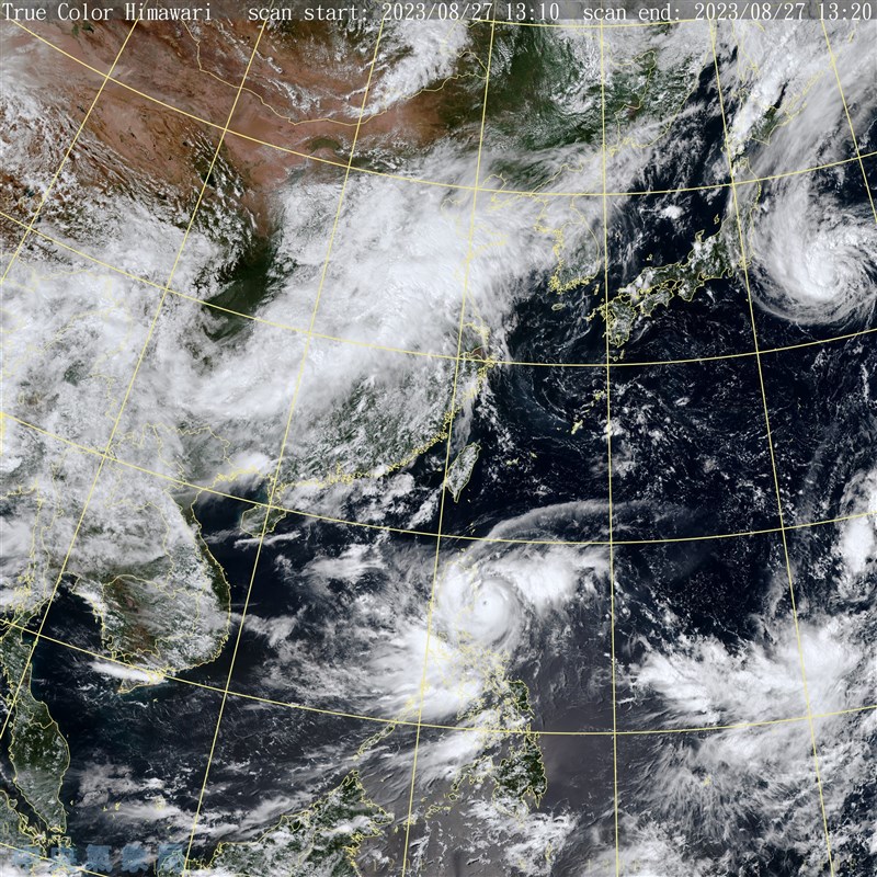 Sea warning for Super Typhoon Saola possible on Monday: CWB - Focus Taiwan
