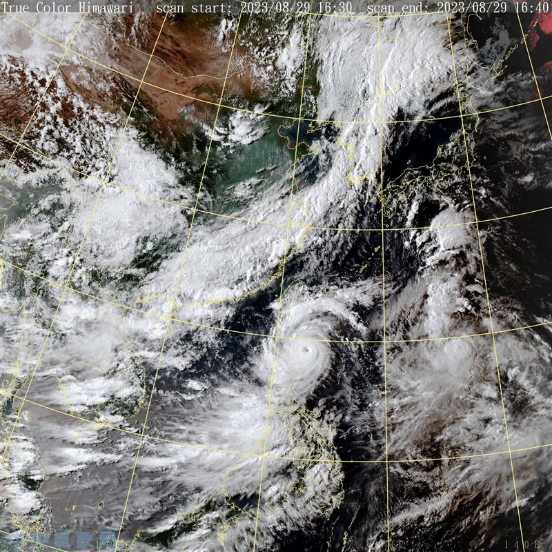 Typhoon Saola's outer rim forecast to touch land Wednesday - Focus Taiwan